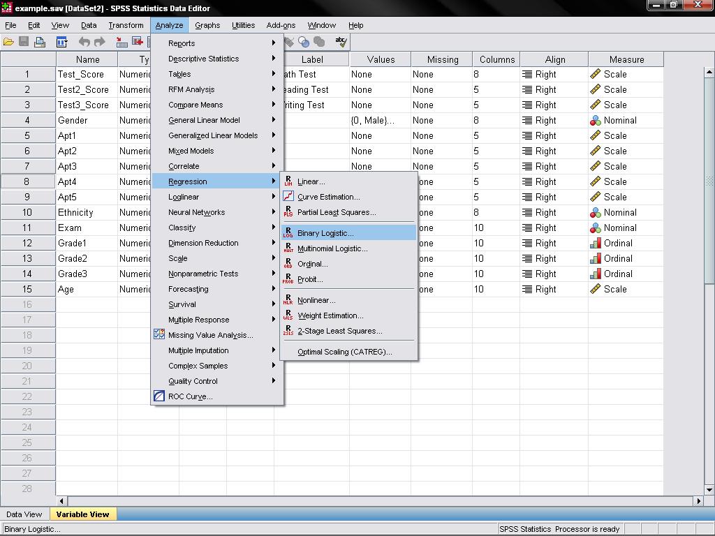 The Logistic Regression Analysis In SPSS Statistics Solutions The Logistic Regression Analysis In SPSS Statistics Solutions