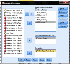 Conduct and Interpret a Repeated Measures ANCOVA - Statistics Solutions