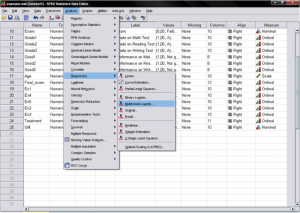 Conduct and Interpret a Multinomial Logistic Regression - Statistics ...