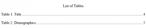 How to Create a Linked List of Tables - Statistics Solutions