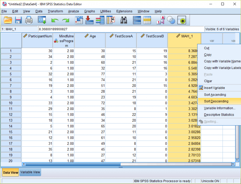 Identifying Multivariate Outliers in SPSS - Statistics Solutions