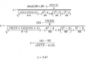 Understanding the Wilcoxon Sign Test: A Non-Parametric Approach