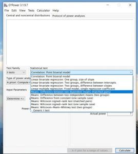 How To Determine Sample Size From G*Power